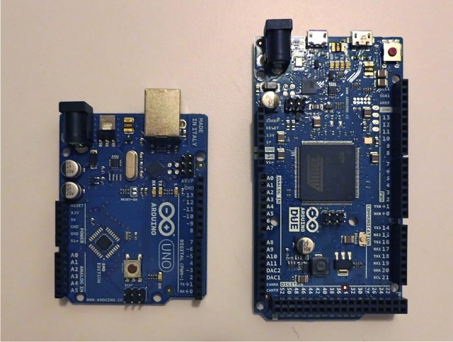 Arduino Uno And Due Size Comparison With Raspberry Pi And Fio Too — Do It Projects Plans